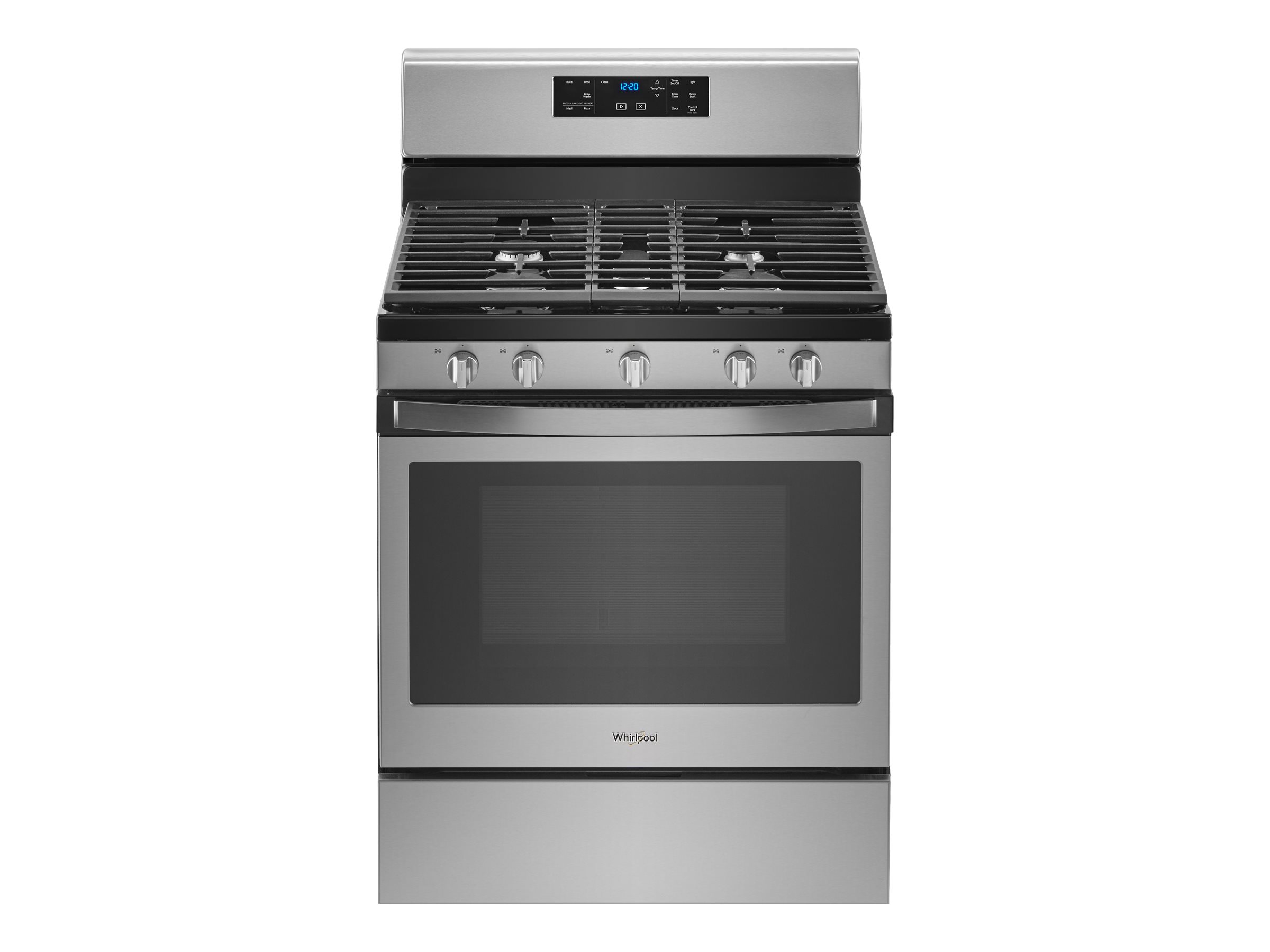 Whirlpool WFG552S0HS - Range - freestanding - niche - width: 30 in ...