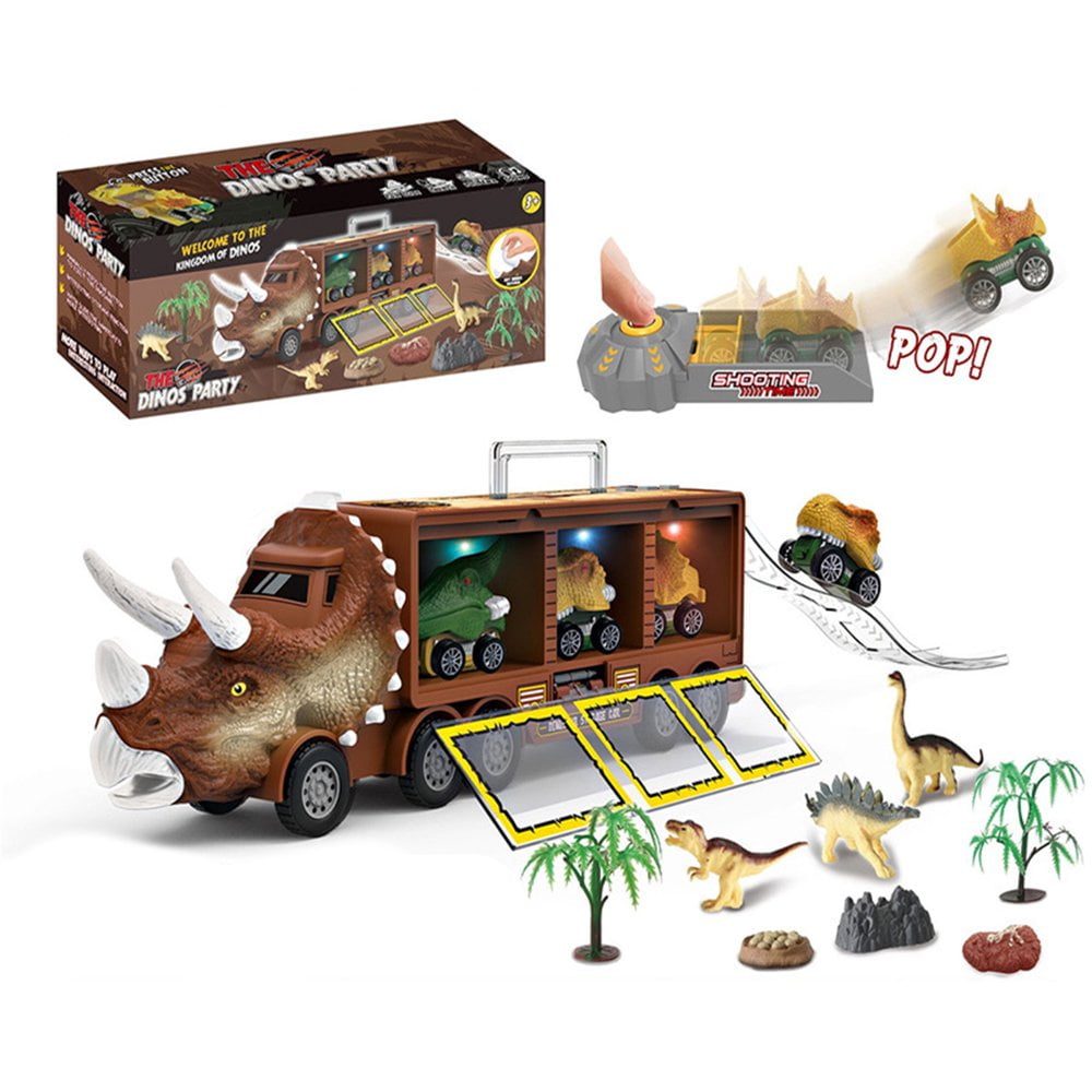 Click here for Generic Dinosaur Toys Truck Transport，double Insid... prices