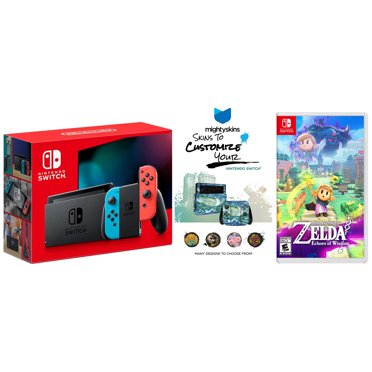 Nintendo Switch Console System w/ Neon Blue & Red Joy-Con for Gaming - Walmart.com