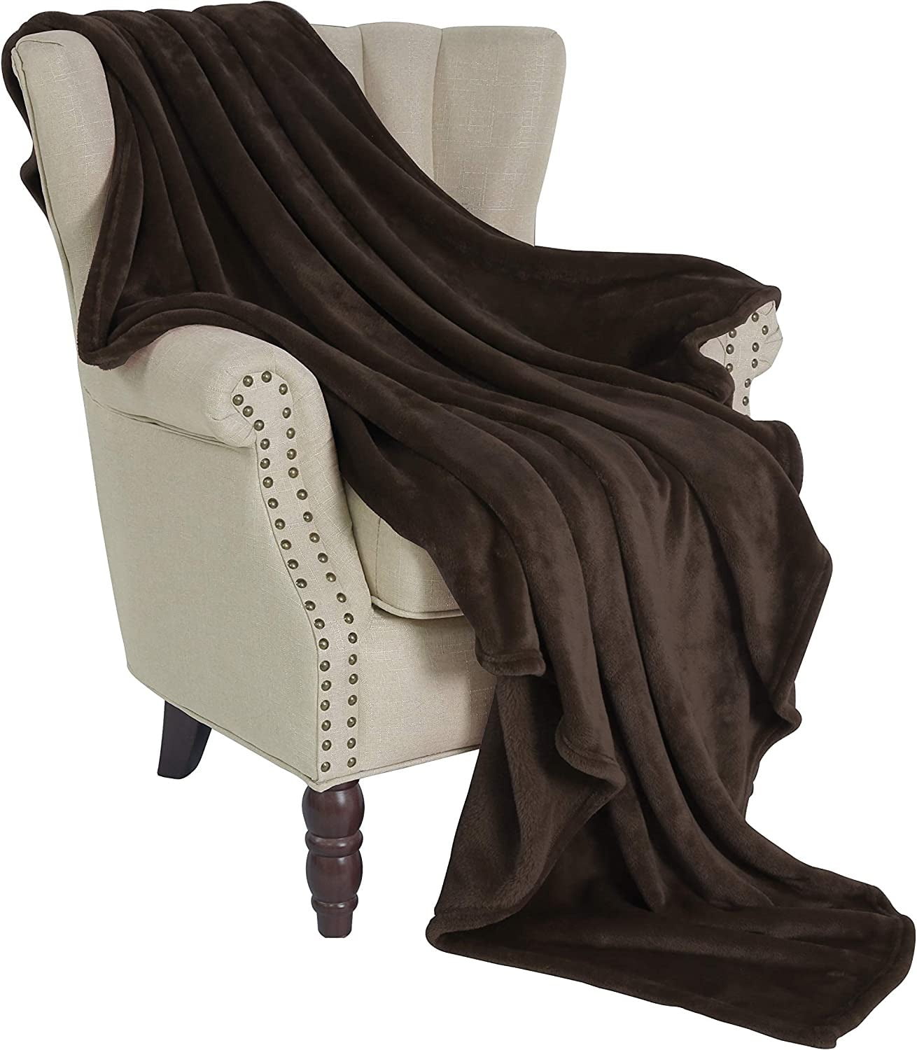 Exclusivo Mezcla Fleece Throw Blanket for Couch/Sofa/Bed,Plush Soft ...