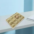 segolike Watch Tray Jewelry Organizer 12 Grid Bangle Holder Stackable ...
