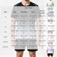 AGKIZG Men's Color Casual Fitness Short Sleeve Shorts Sports Gradient 2 ...