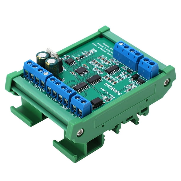 Módulo de entrada y salida digital analógica con carcasa, canal de ...