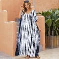 Beach cover-up, quick-dry, gradient color, loose fit, plus size ...