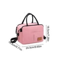 Amketima Oxford Cloth Insulated Lunch Bag Thermal Cooler Tote,9.7x5.7x7 ...