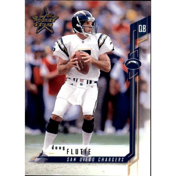 2001 Leaf Rookies and Stars #23 Doug Flutie NFL Football Trading Card ...