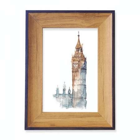 Big Ben in Britain Photo Frame Exhibition Display Art Desktop Painting ...