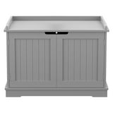 ZENY Double Door Hidden Cat Litter Box Enclosure Storage Cabinet MDF ...