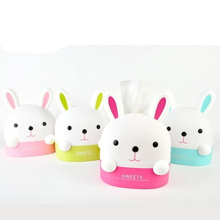 Margot Cute Cartoon Car Tissue Paper Tube Winding Cylinder Rabbit Shape ...