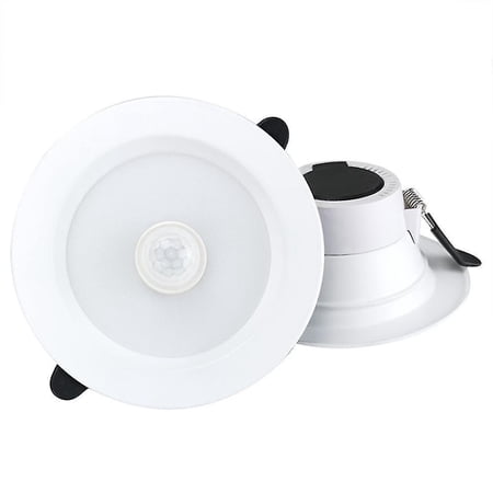 2 Pack Radar Downlight, Led Human Body Induction Sensor Detector Round ...