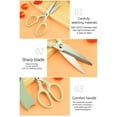 Harpi Kitchen Shears for Food, All Purpose Heavy Duty, Kitchen Scissors ...