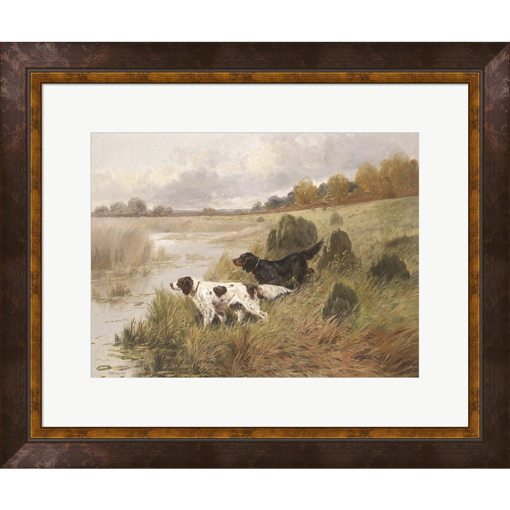 Great Art Now The Hunt by Stellar Design Studio, Framed Wall Art, 24.5W x 20.5H - Walmart.com