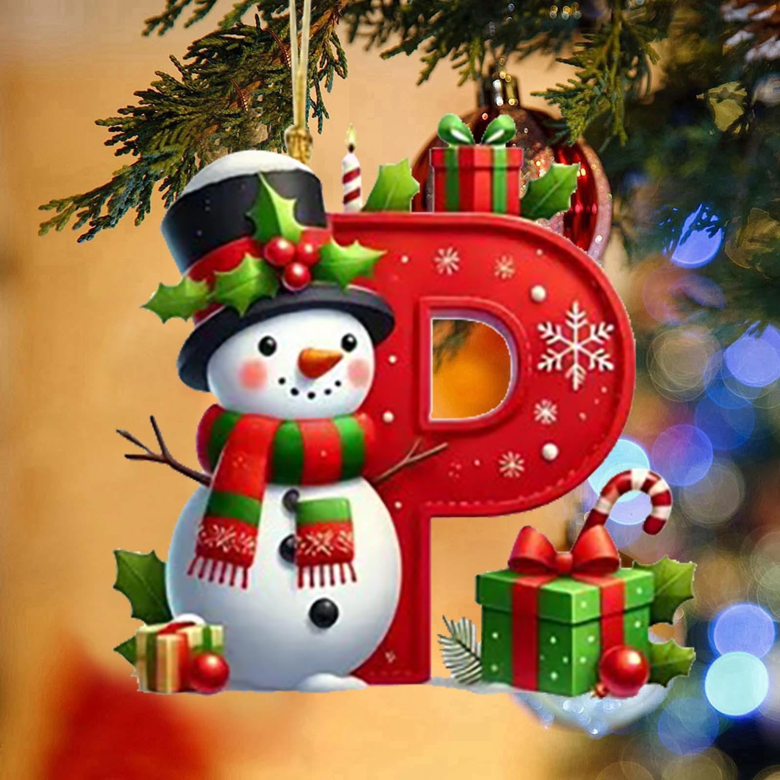 Click here for Staron 26 Letter Ornaments For Christmas Tree  Per... prices