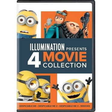 Despicable Me 4 Limited Edition Movie Gift Set (Walmart Exclusive) (Blu ...