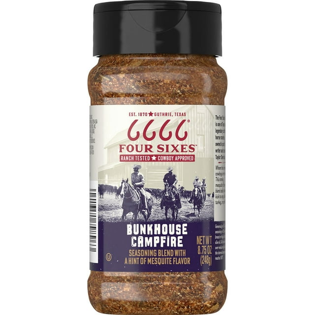 Four Sixes Bunkhouse Campfire Seasoning Blend, 8.75 oz. - Samsclub.com