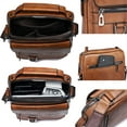 Messenger Bag for Men Crossbody Shoulder Purse - Small Vintage PU ...