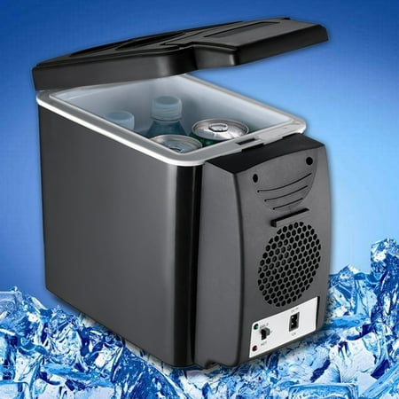 6L Mini Freezer Fridge 12V Camping Car Boat Caravan Cooler Warmer Black ...