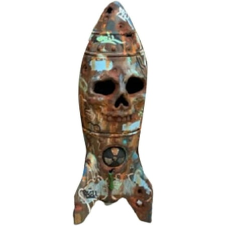 Death Skull Bomb,Small Nuclear Warhead Decor, Graffiti and Dangerous ...