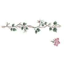 Sunny's Sweet Pea Wall Stencil - DEE130 by DeeSigns - Walmart.com