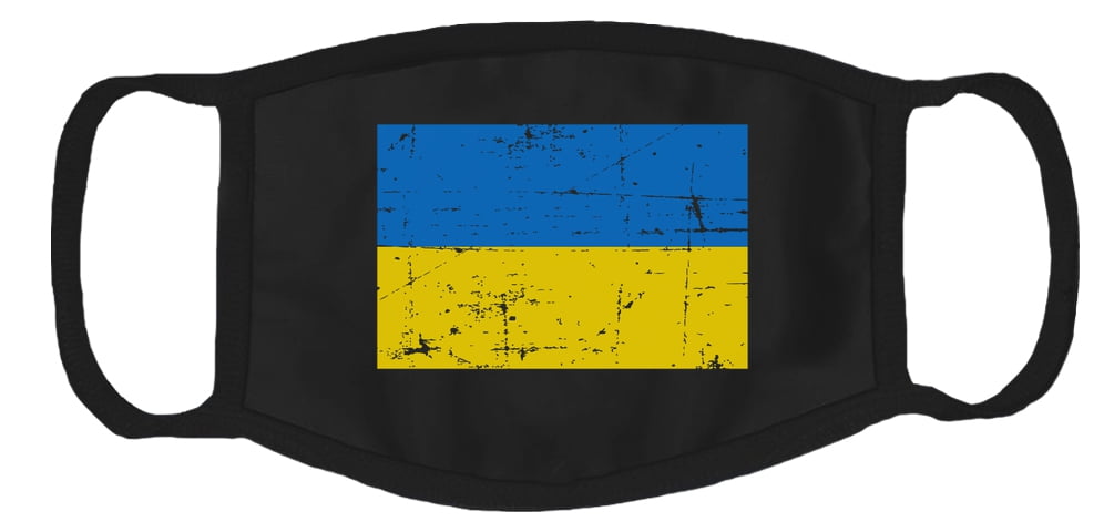Ukraine Face Mask Ukraine Flag I Stand With Ukraine Face Mask Adult ...