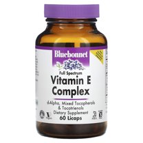 Bluebonnet Nutrition Natural Full Spectrum Vitamin E Complex Capsules, 30 Ct - Walmart.com