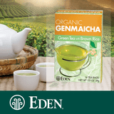 Eden Foods Organic Genmaicha Green Tea with Brown Rice, 1.01oz ...