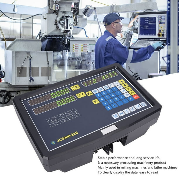 Pantalla DRO, JCS900-2AE Pantalla de escala de lectura Pantalla para escala lineal Pantalla de ...