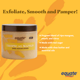 Equate Shea Sugar Scrub Tropical Mango, 18 oz - Walmart.com