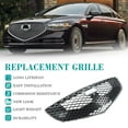 Front Grille with Camera Opening - Chrome Black Construction-Front ...