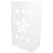CleverDelights White Luminary Bags - Just Married - 11 Bags - Walmart.com