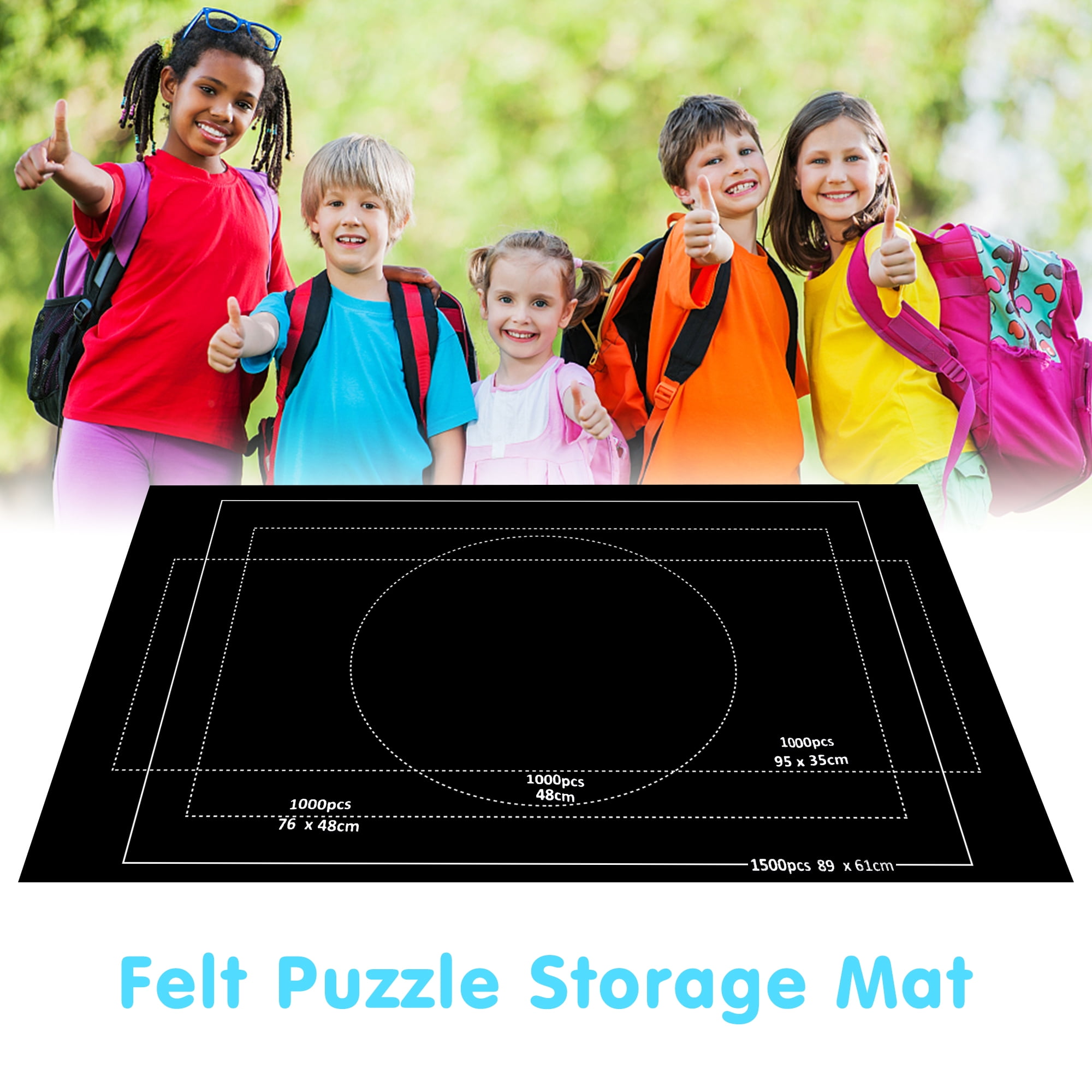 Jigsaw Puzzle Roll Mat Puzzle Storage Puzzle Saver, Environmental ...