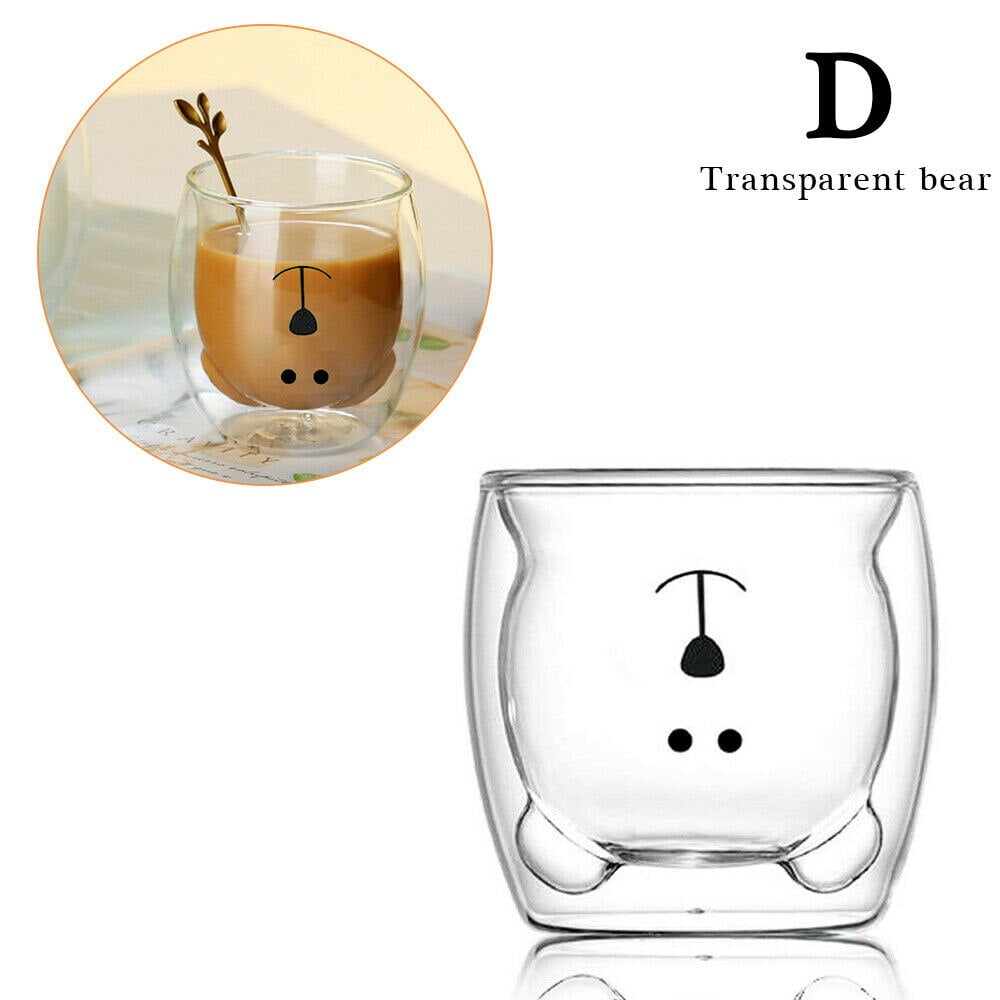 Click here for Duomasumi 2021 Creative Cute Bear Double-Layer Cof... prices