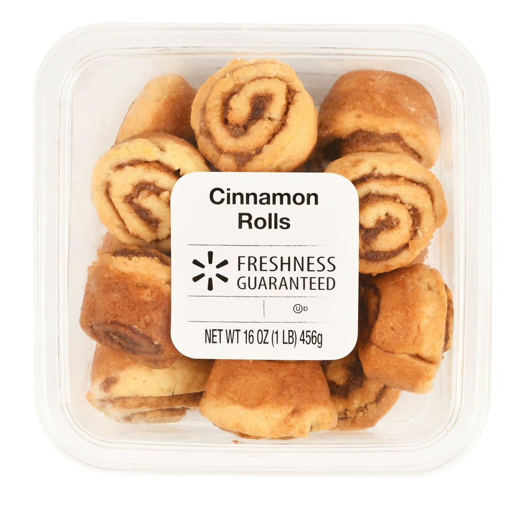 Freshness Guaranteed Mini Un-iced Cinnamon Rolls, 16 oz, 14 Count ... Freshness Guaranteed Mini Un-iced Cinnamon Rolls, 16 oz, 14 Count ...
