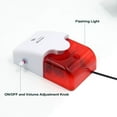High/Low Water Level Sensor Detector Alarm 120 dB Red Strobe Siren ...