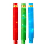 Way To Celebrate Multi-Color Light-Up LED Pop Tube Party Favors, 3 ...