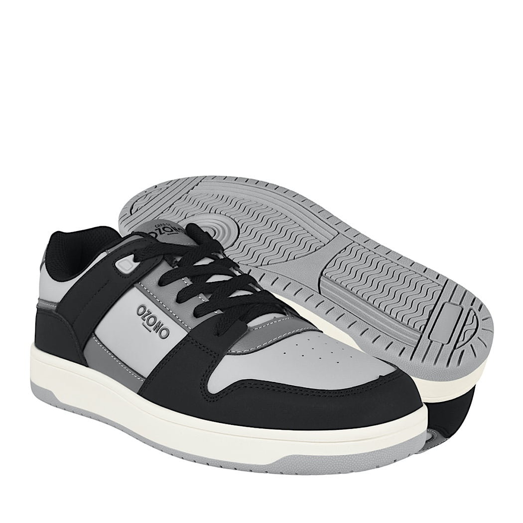 TENIS CASUALES CABALLERO CAPA DE OZONO 609201 SIMIPIEL GRIS Capa De ...