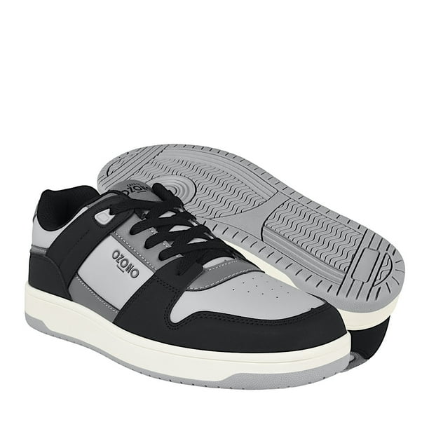 TENIS CASUALES CABALLERO CAPA DE OZONO 609201 SIMIPIEL GRIS Capa De ...