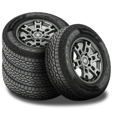 4 Goodyear Wrangler Territory AT/S OWL 255/65R18 111T All Terrain On/Off-Road 687088885 / 255/65 ...