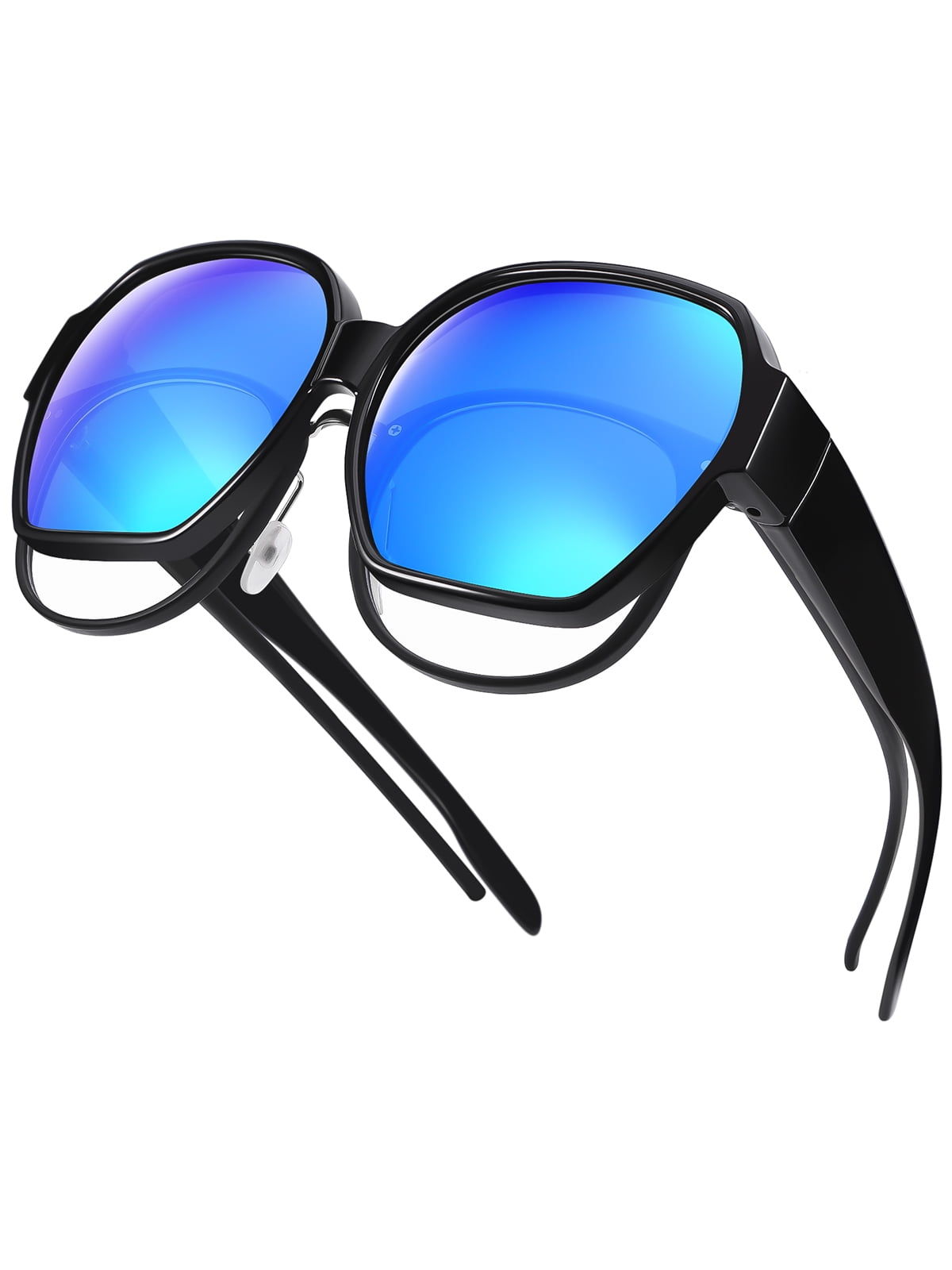 TINHAO Polarized Fit Over Sunglasses Wear Over Glasses For Women Men ...