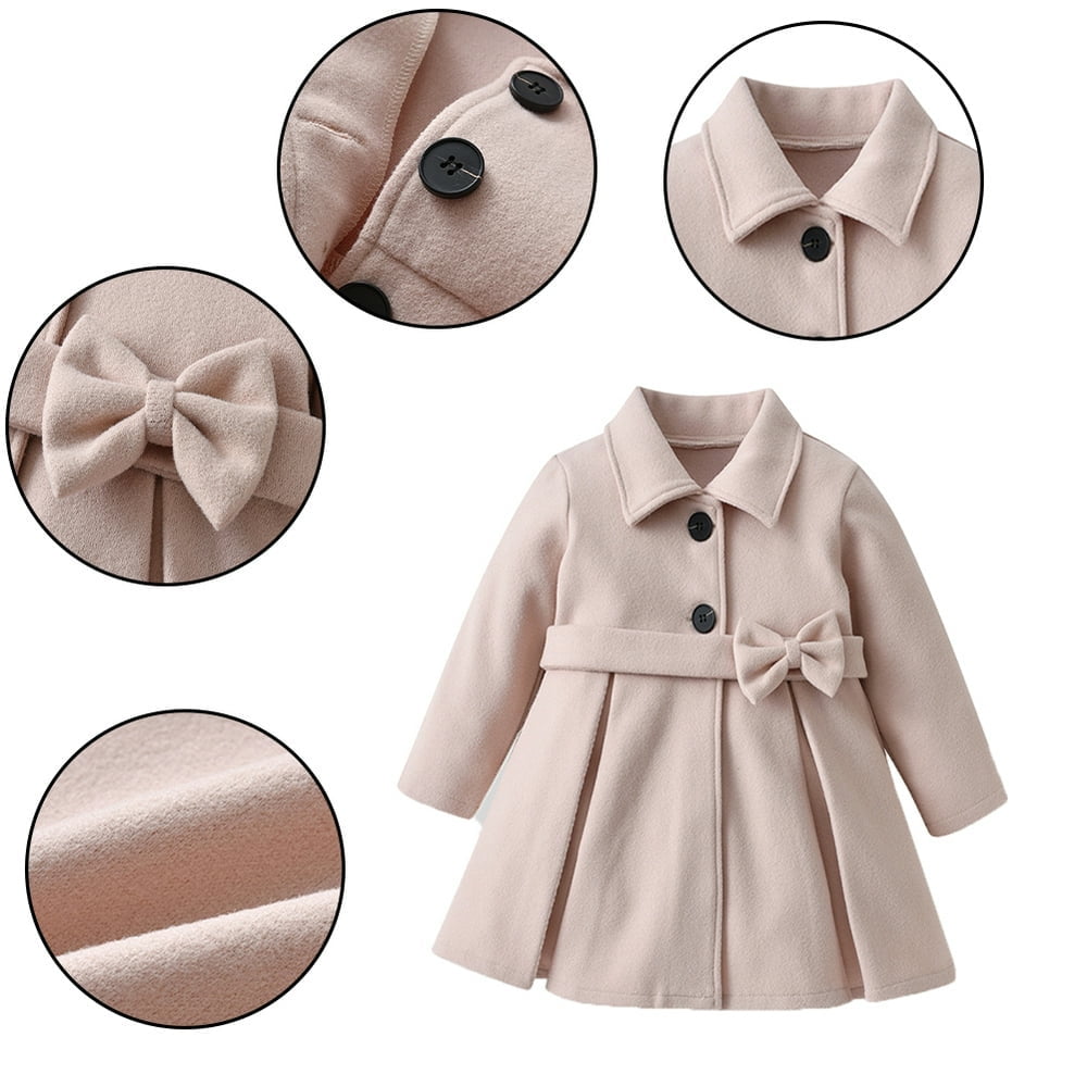 Click here for Generic Baby Girls Winter Dress Coat Toddler Fall... prices