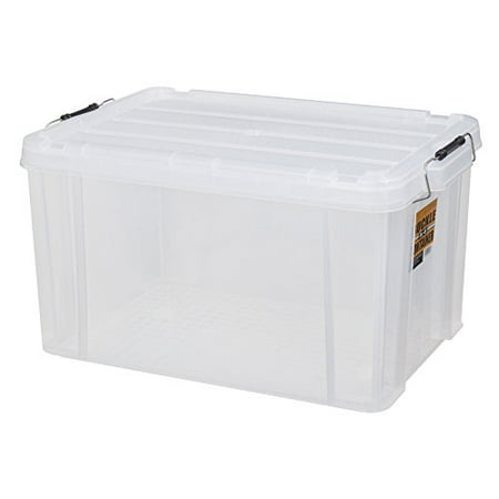 Iris Ohyama Buckle Container 45L BL-45 Clear | Walmart Canada