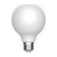 GE LED Light Bulbs, 60 Watt Replacement, Daylight, G25 Vanity Globe ...