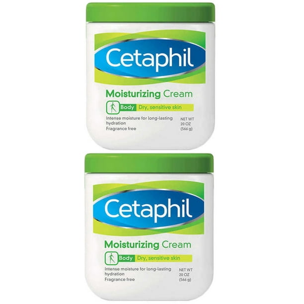 Cetaphil Moisturizing 20oz Cream 2-pack - Walmart.com - Walmart.com