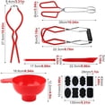 Canning Supplies Starter Kit,Stainless Steel Canning Set Tools, Pot Set ...