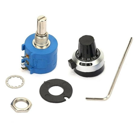 Wirewound Potentiometer Rotary Multi Turn 100ohm 2W Precision ...