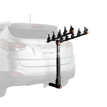 Allen Sports Deluxe 5-Bicycle Hitch Mounted Bike Rack Carrier, model ...