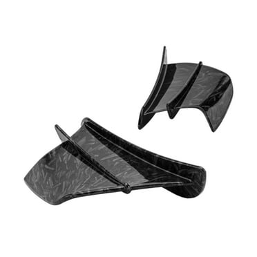 1 Pair Motorcycle Aerodynamic Side Winglet Universal Winglet Spoiler ...