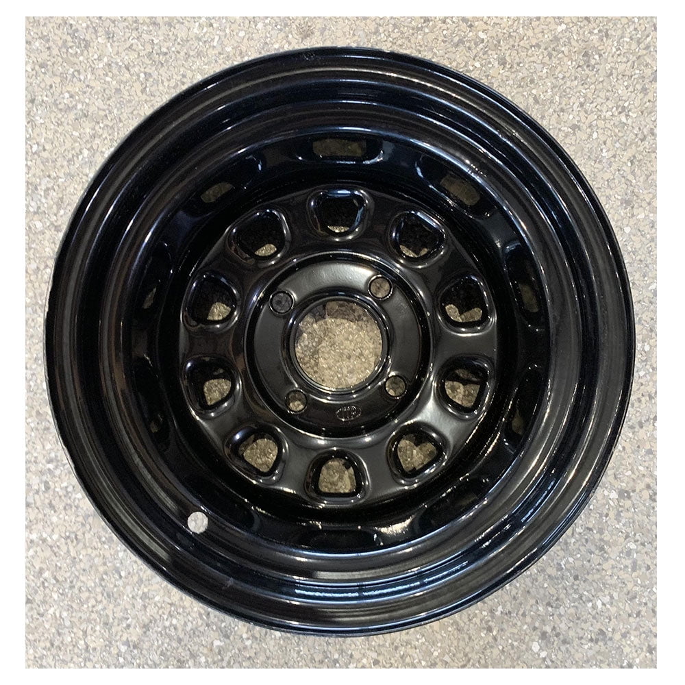 Pre-Owned Black 12x7, 4/137, 4+3 ITP Delta Steel Wheel - 1225573014 ...