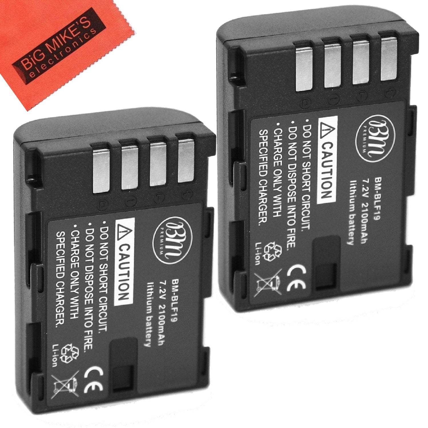 BM Premium 2-Pack of DMW-BLF19, DMW-BLF19e, DMW-BLF19PP Batteries for ... BM Premium 2-Pack of DMW-BLF19, DMW-BLF19e, DMW-BLF19PP Batteries for ...