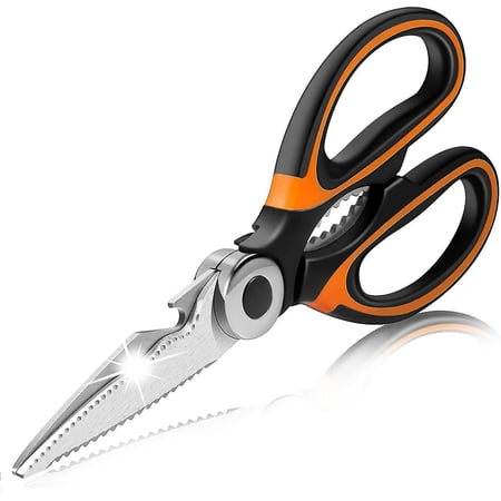 Heavy Duty Kitchen Scissors, New Sharp Professional Stainless Steel ...